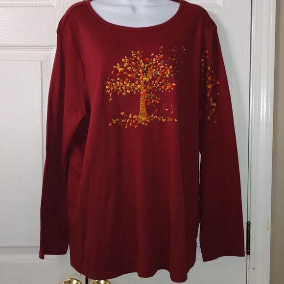 Quacker Factory | Tops | Quacker Factoryby Jeanne Bice Fall Autumn ...